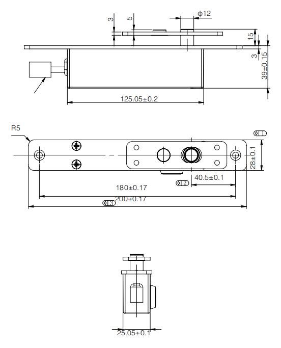 Electronic Bolt Lock MK232 - Most Secure Key Lock, CAM Lock, ATM Lock ...